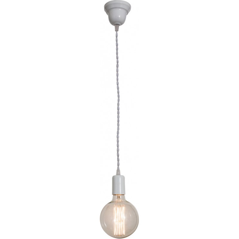 HOMELIGHTING ΦΩΤΙΣΤΙΚΟ ΟΡΟΦΗΣ ΜΕΤΑΛΛΙΚΟ ΛΕΥΚΟ 7mm CORDS 77-2285
