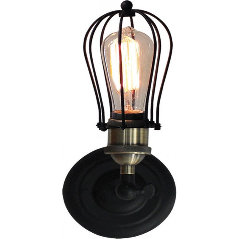 HOMELIGHTING ΑΠΛΙΚΑ ΜΕΤΑΛΛΙΚΗ ΜΑΥΡΗ TUKO 77-2157