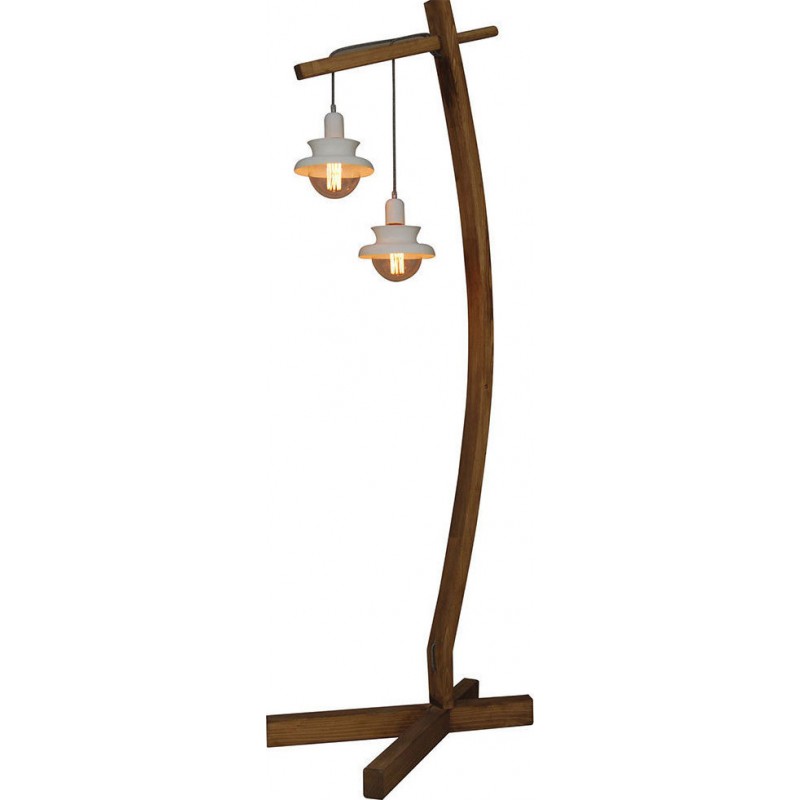 HOMELIGHTING ΦΩΤΙΣΤΙΚΟ ΔΑΠΕΔΟΥ ΞΥΛΙΝΟ/ΜΕΤΑΛΛΙΚΟ NORIO 77-3135