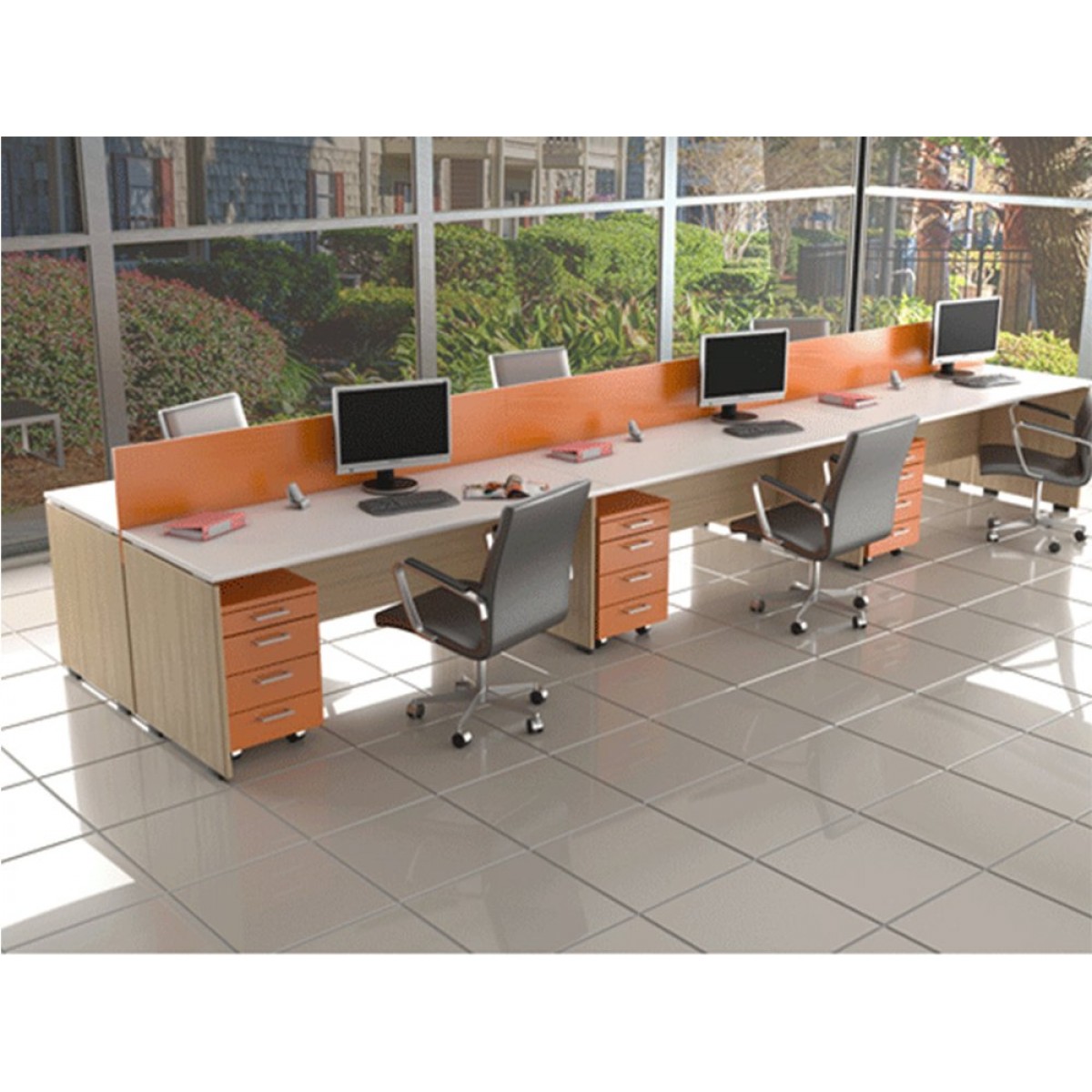 ΕΠΙΠΛΟ ΓΡΑΦΕΙΟΥ workstation 1 ( M100 -140 B 60 Y75 CM ) η τιμή αφορά ...