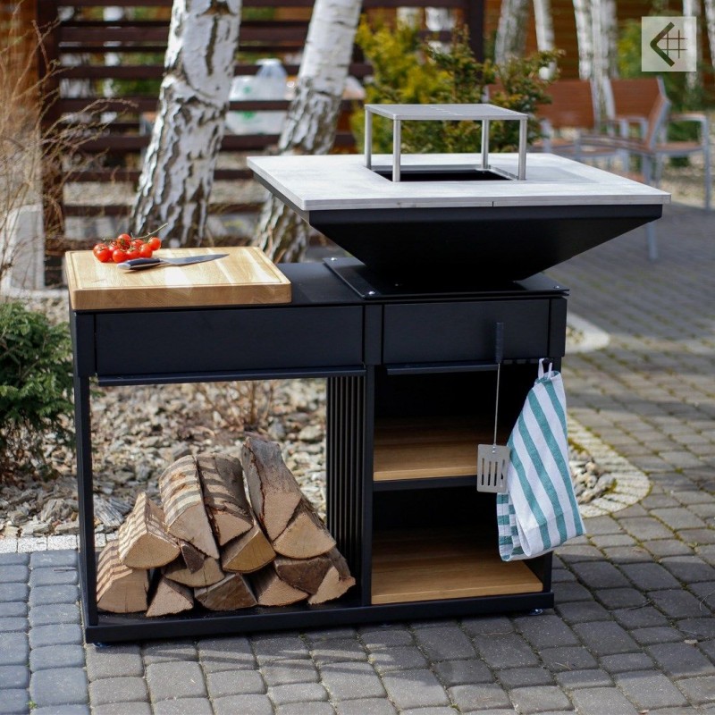 KRATKI QUADRUM/BBQ - ΦΟΡΗΤΟ ΕΠΙΤΡΑΠΕΖΙΟ ΜΠΑΡΜΠΕΚΙΟΥ ΞΥΛΟΥ ΜΕ ΕΠΙΦΑΝΕΙΑ ...
