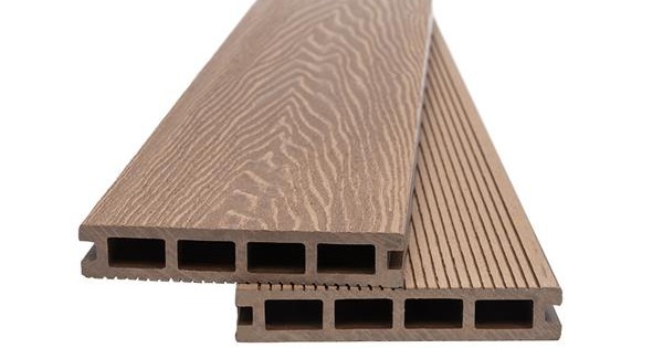 DECK-WPC ΔΑΠΕΔΟΥ ΝΕΑΣ ΓΕΝΙΑΣ 25/146mm TEAK 80155 NewPlan