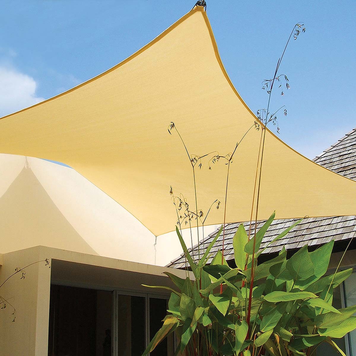 Παραλληλόγραμμο πανί σκίασης 230gsm 3x5μ. Άμμου - Just Shop | Έπιπλα ...