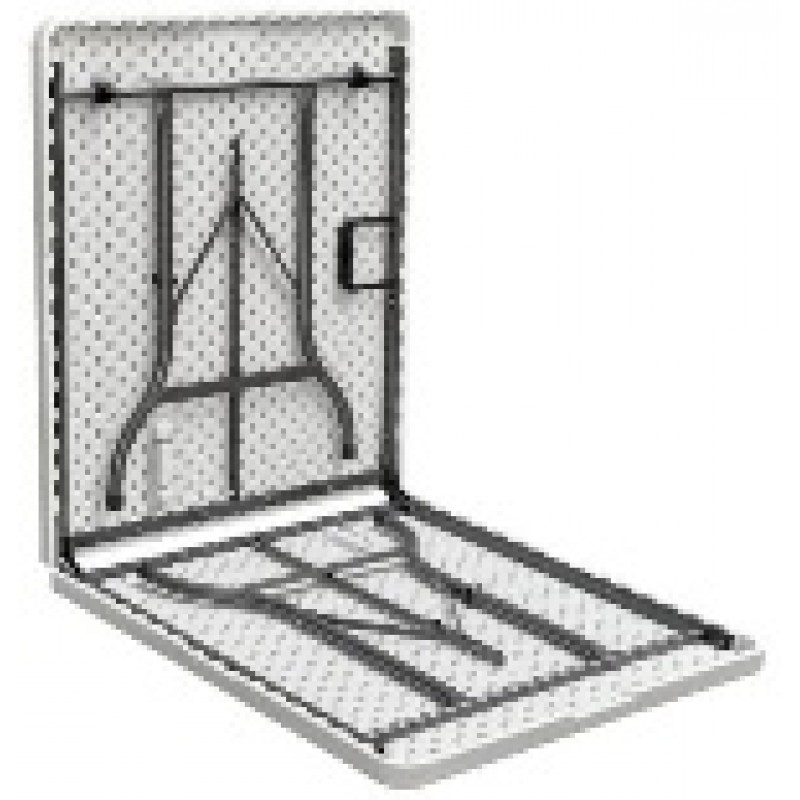 ΤΡΑΠΕΖΙ ΠΤΥΣΣΟΜΕΝΟ CATERING ΒΑΛΙΤΣΑ 180x75x72cm ΛΕΥΚΟ - Just Shop ...