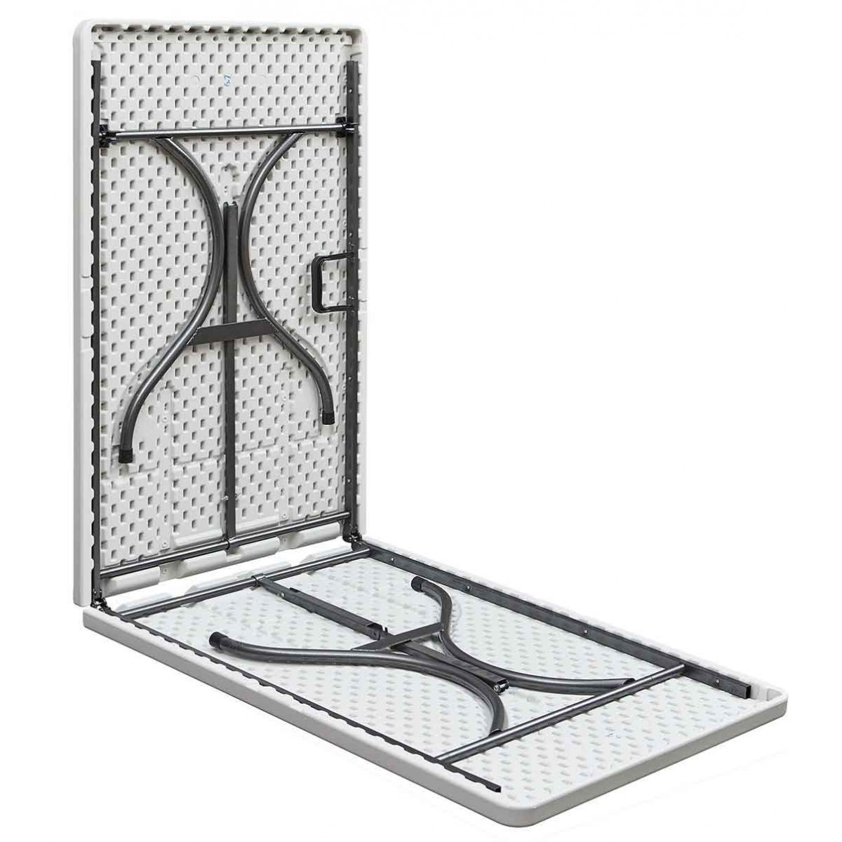 ΤΡΑΠΕΖΙ ΠΤΥΣΣΟΜΕΝΟ CATERING ΒΑΛΙΤΣΑ 244x76x72cm ΛΕΥΚΟ - Just Shop ...