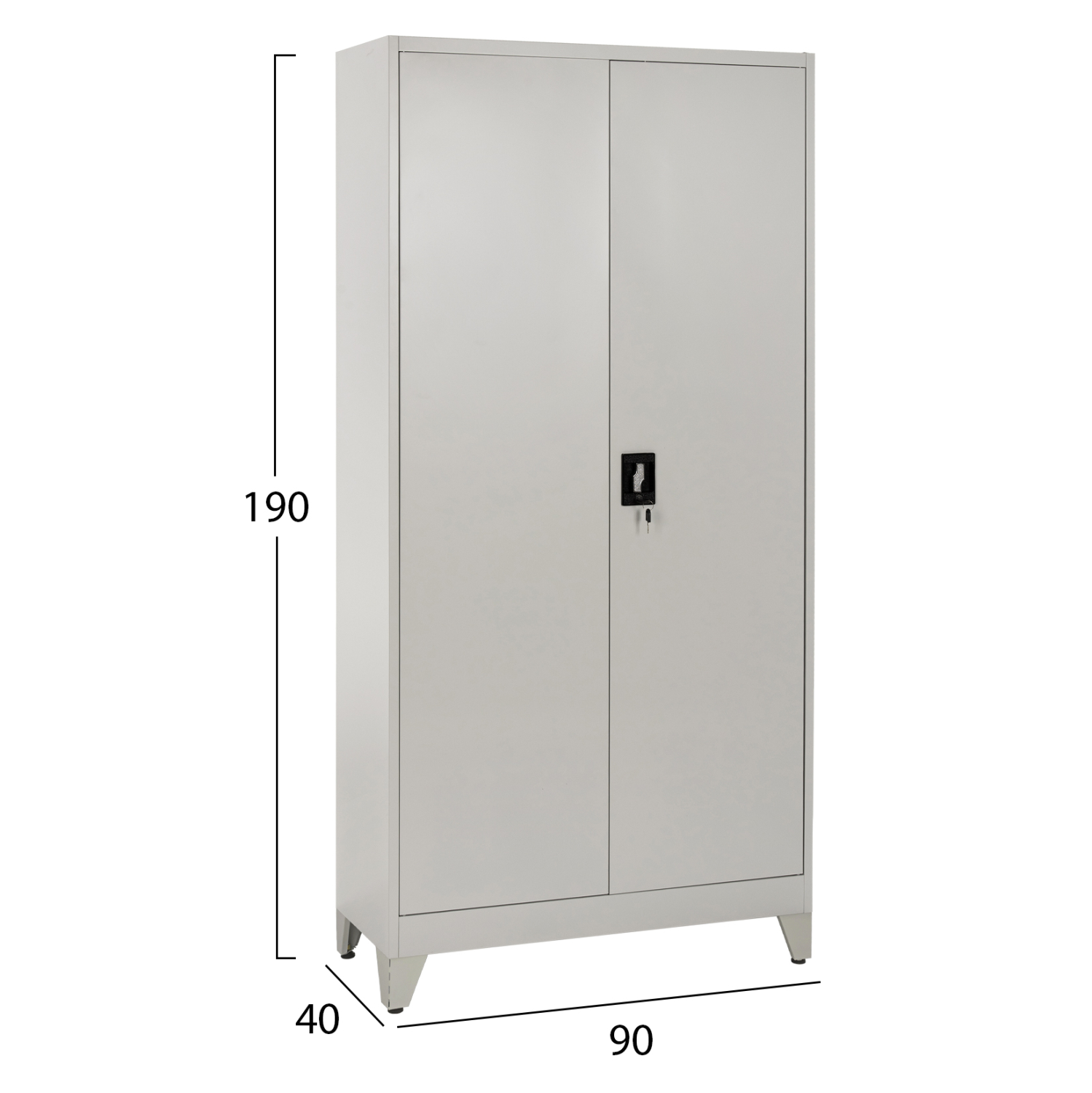 ΝΤΟΥΛΑΠΑ ΜΕΤΑΛΛΙΚΗ DURON HM12001 ΔΙΦΥΛΛΗ ΜΕ 5 ΑΠΟΘ.ΧΩΡΟΥΣ & ΠΟΔΙΑ- ΓΚΡΙ ...